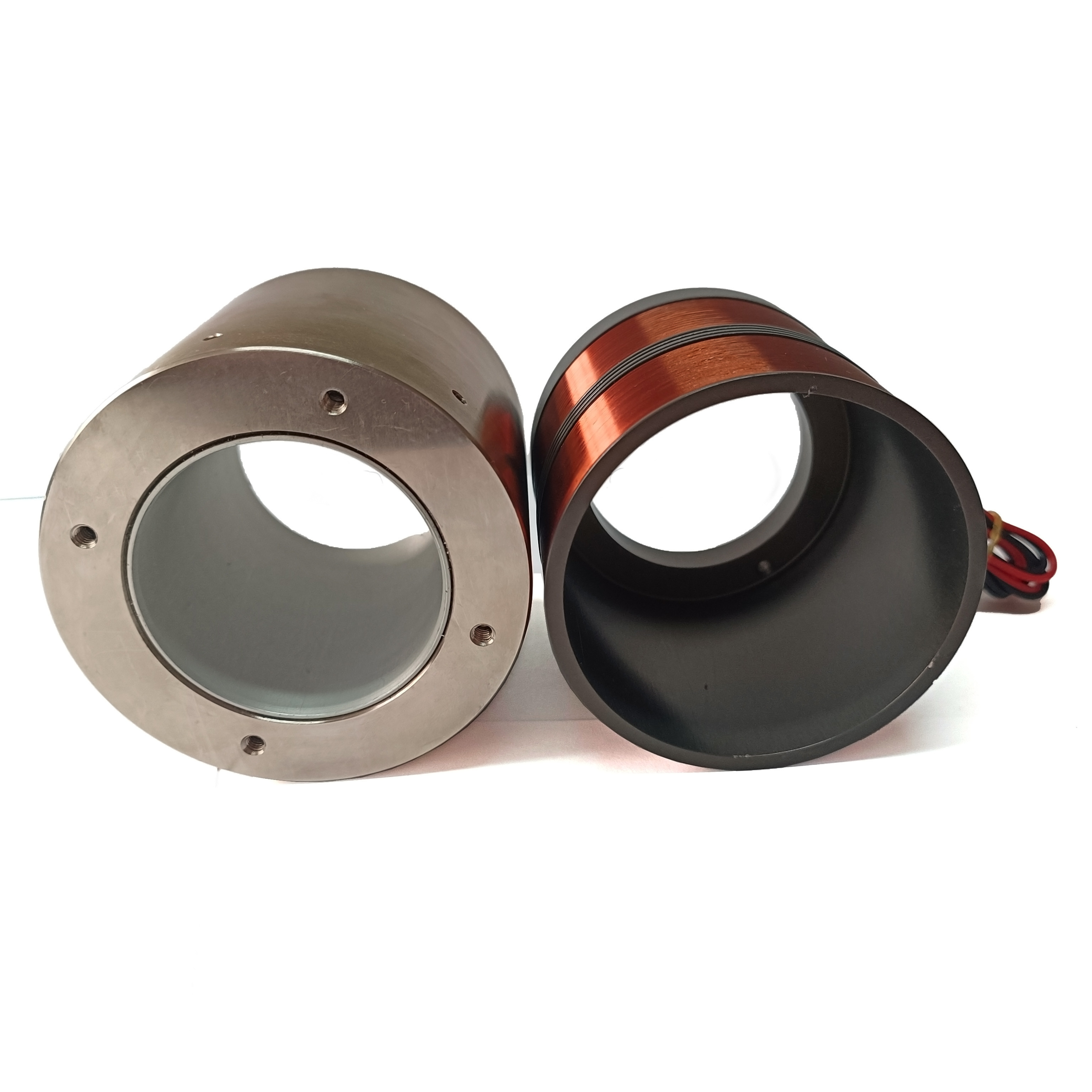 16mm Travel Hollow Core Motor With 75N Peak Force Voice Coil Motor Actuator